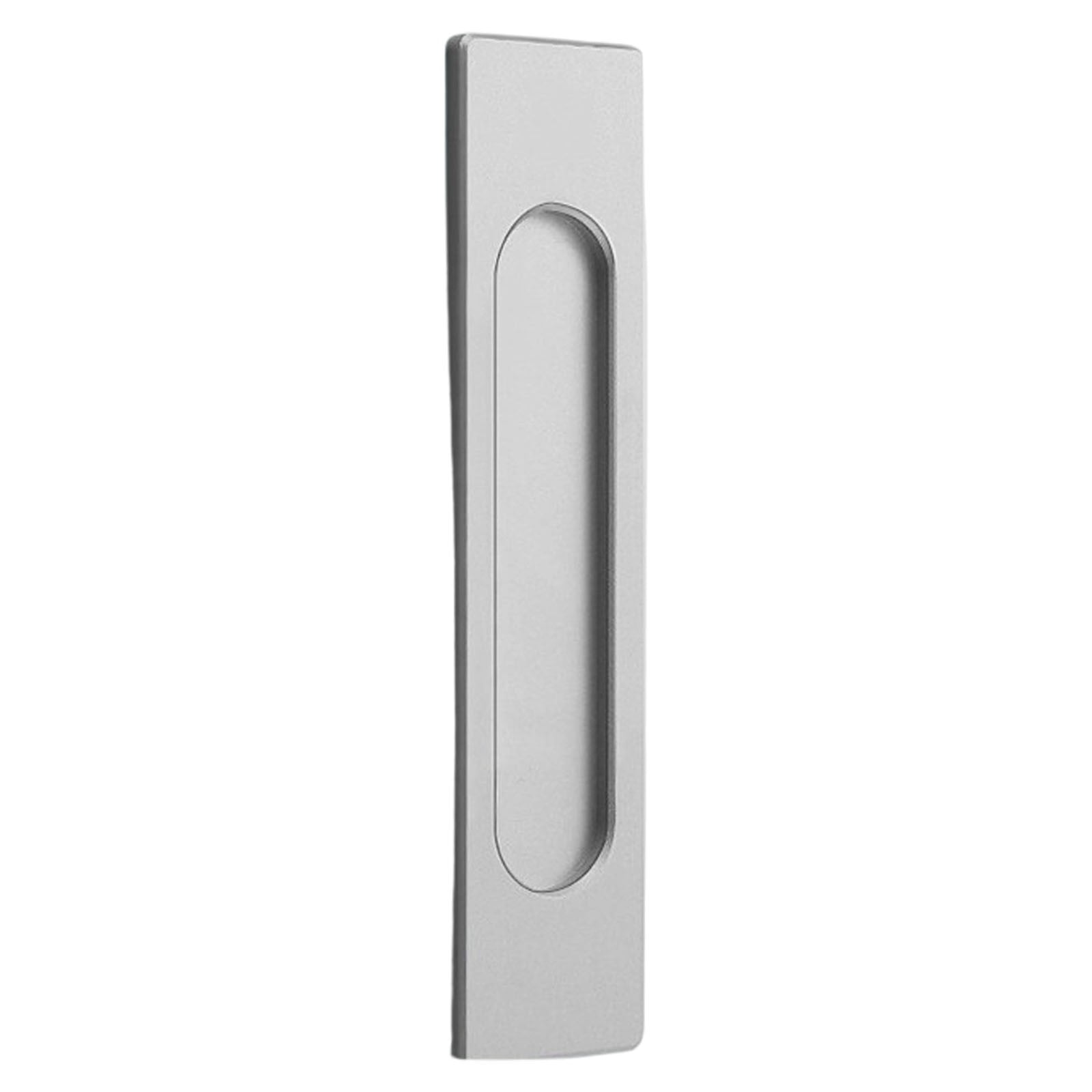 Self-Stick Oval Sliding Door Pulls, Aluminum Alloy Flush Pull Punch ...