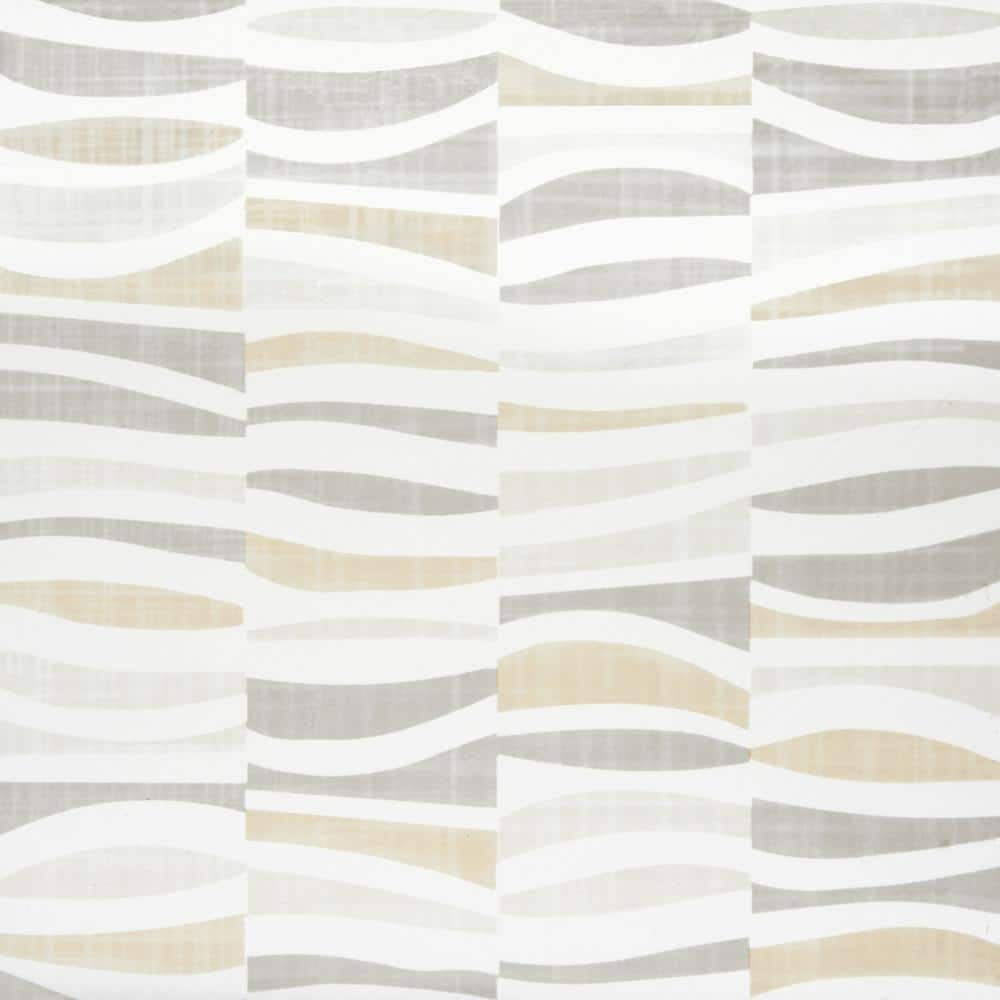 Retro 12" x 12" Self Adhesive Floor Tiles, 614 Linen Waves, 20 Tiles ...