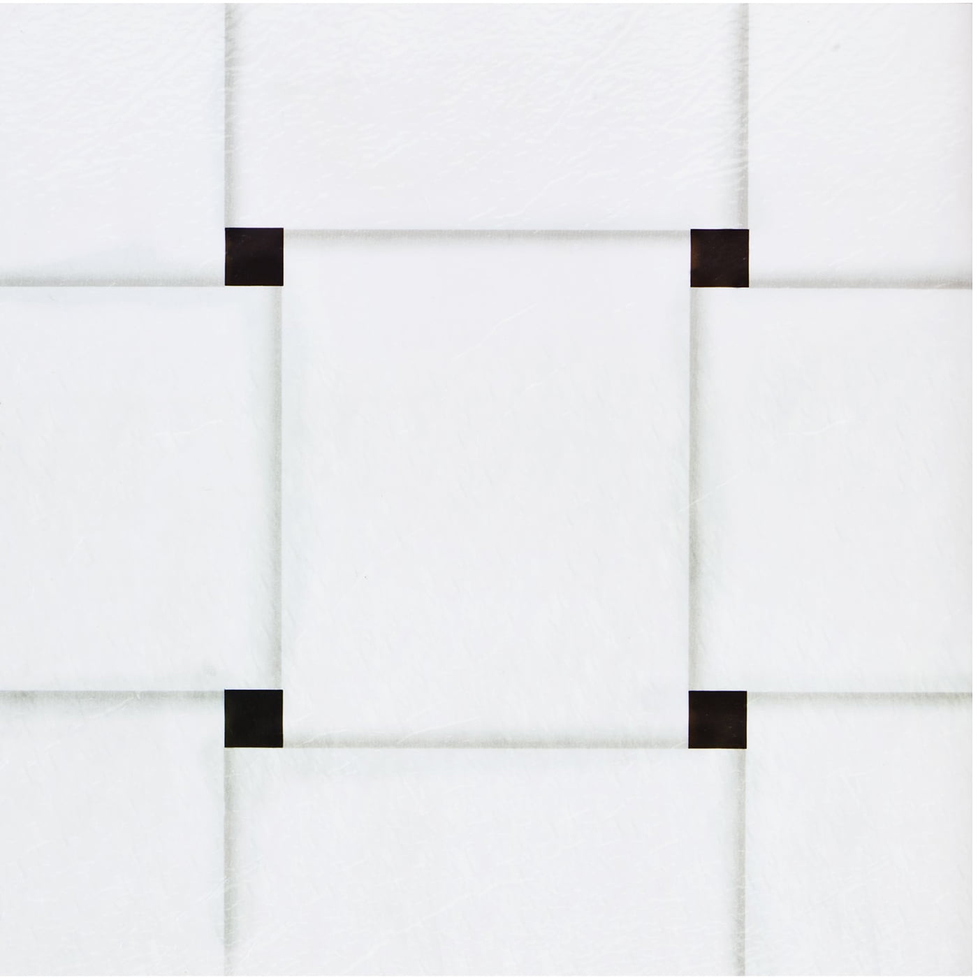 Self-Stick Vinyl Modern Geometric 12 x 12 inch 1.5mm Square Floor Tiles ...