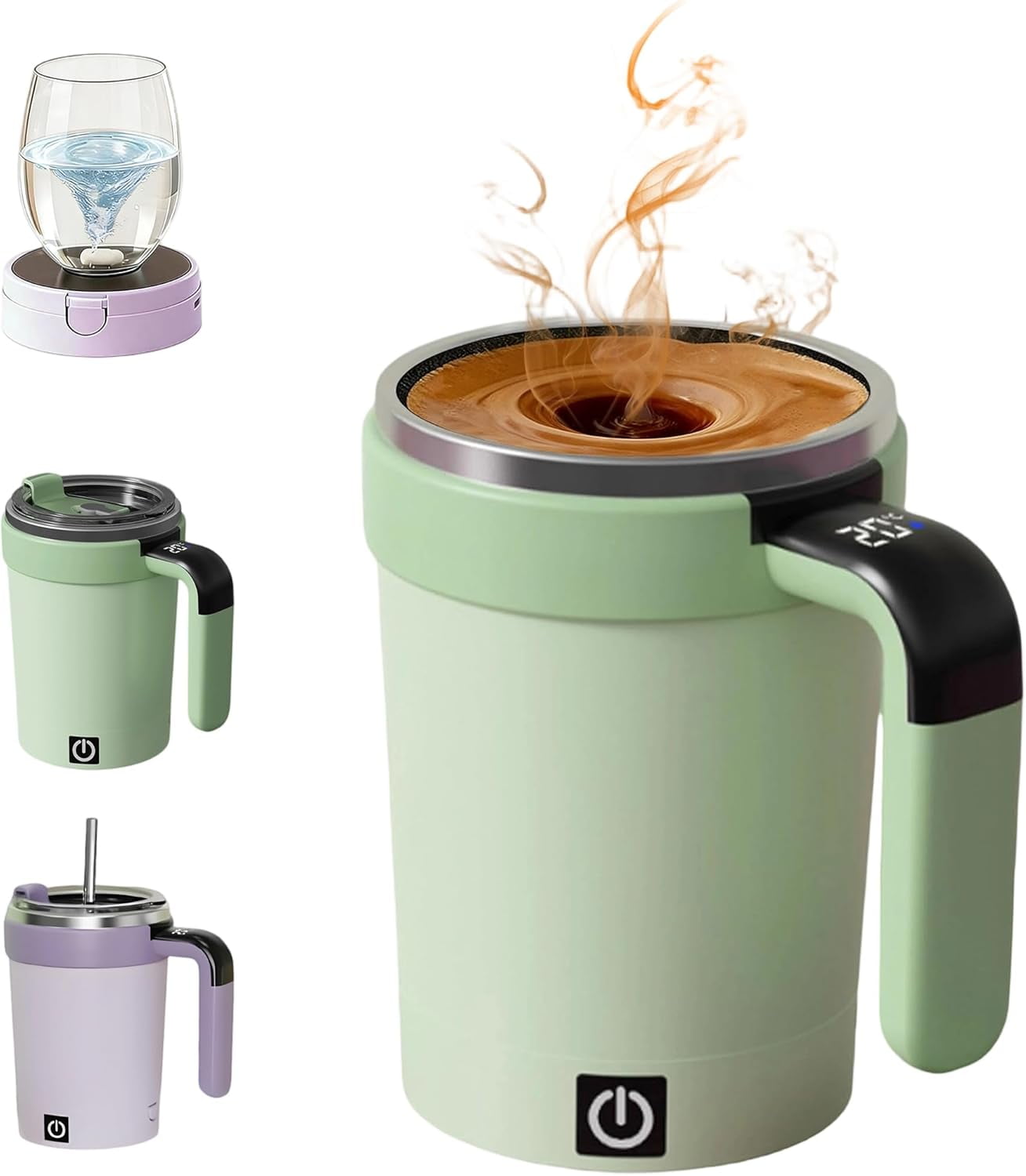 Self Stirring Coffee Mug, 2026 New Automatic Magnetic Stirring Coffee ...