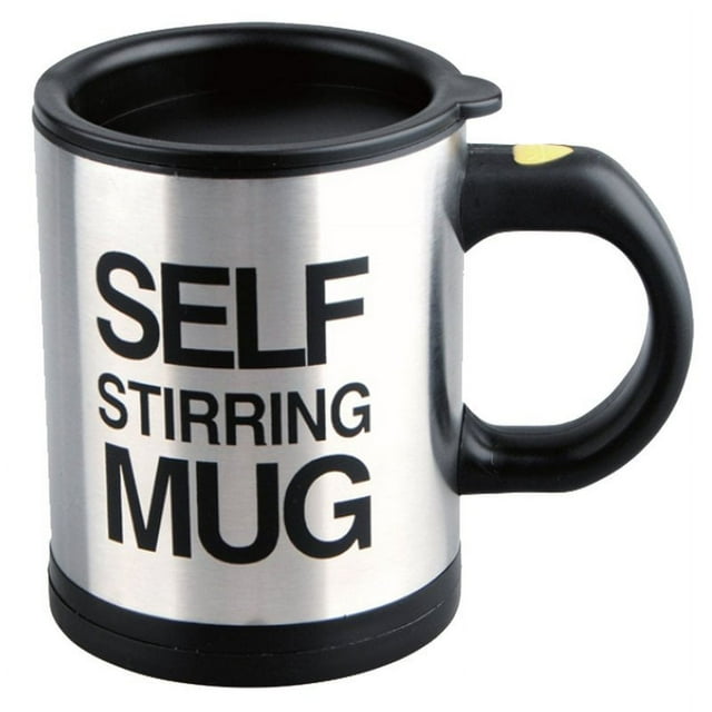 Self Stirring Coffee Mug, 8 oz Stainless Steel Automatic Self Mixing ...