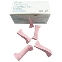 Self-Supporting Cone 06 Pyrometric Cones For Monitoring Ceramic Kiln ...