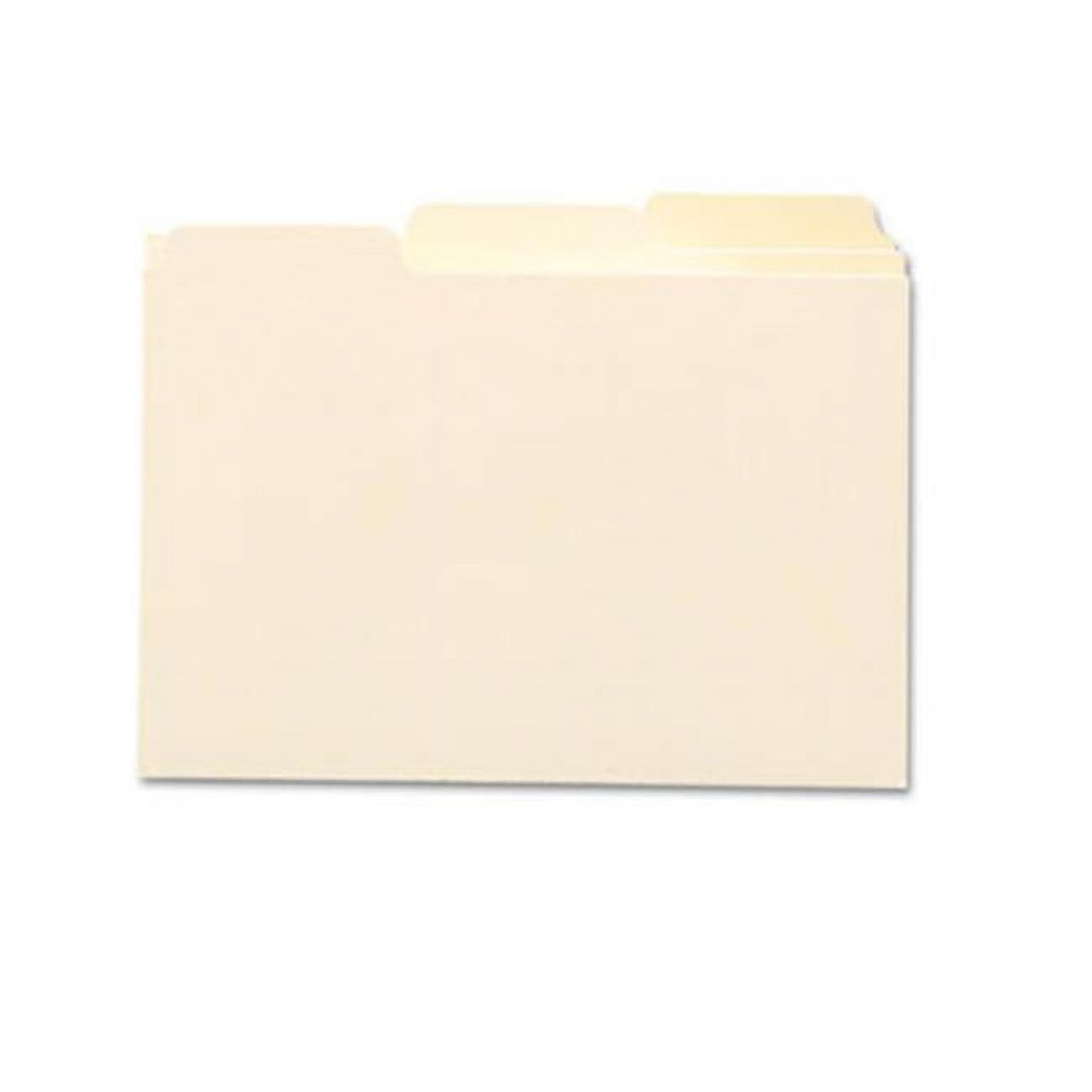 Self-Tab Card Guides, .33 Tab, Manila, 3 x 5, 100-Box - Walmart.com