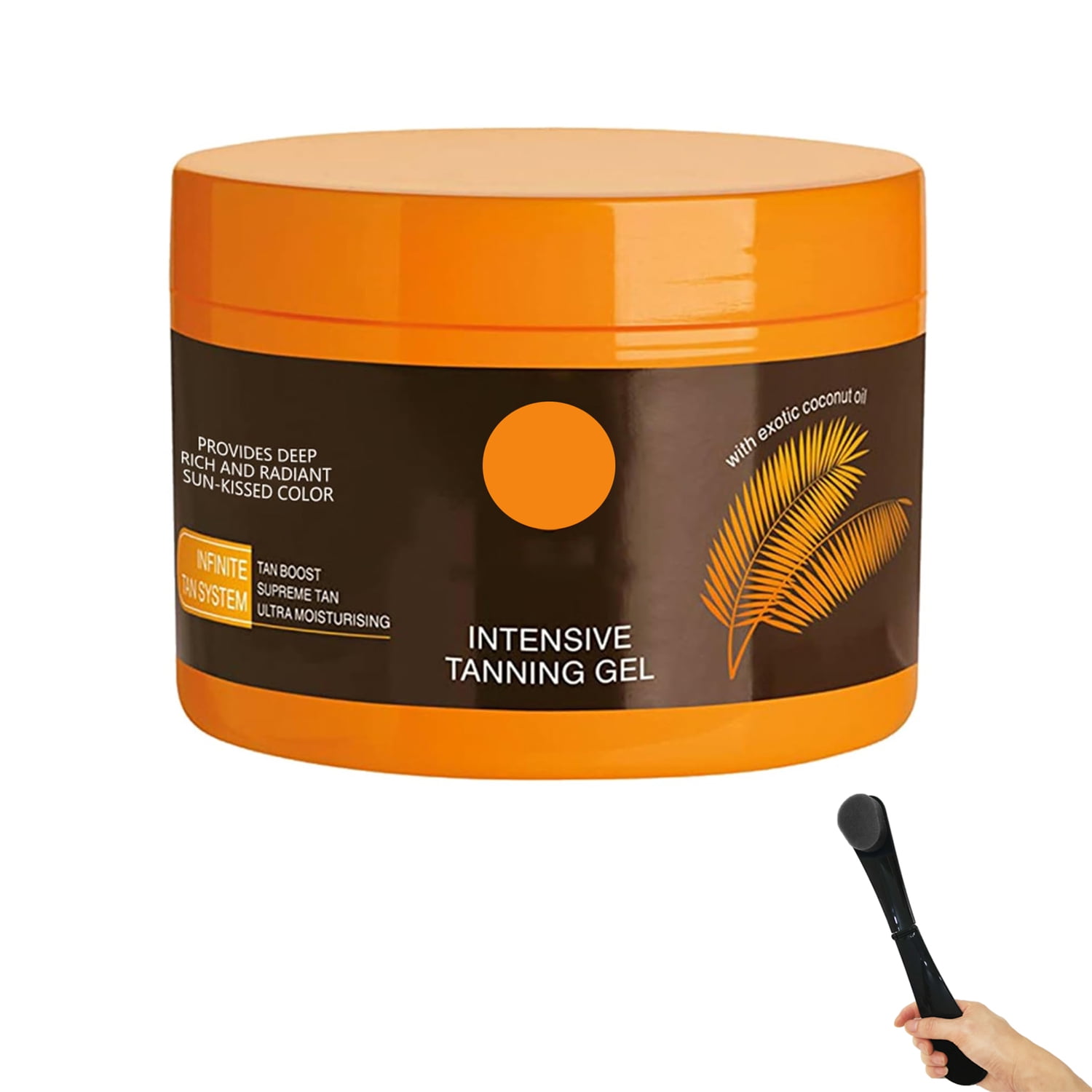 Self Tanner with Lotion Applicator for Back, Luxury Intensive Tanning ...