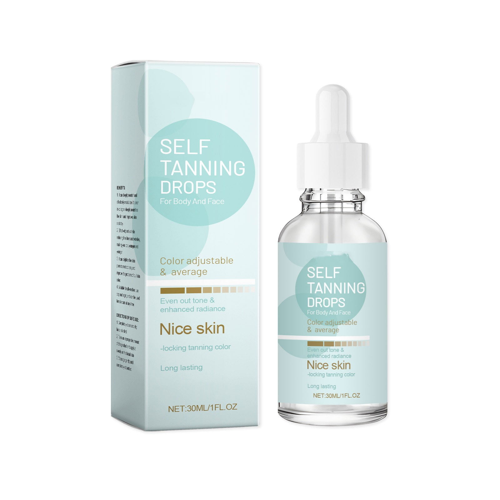Self Tanning Drops Long Lasting M Aintenance of Tanned Skin Color Not ...