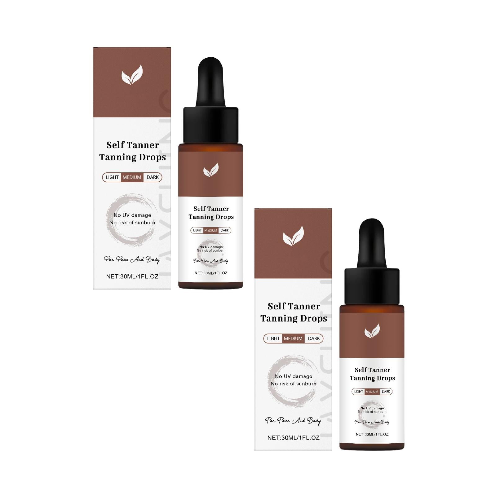 Self Tanning Drops for Face - Made with Organic & Natural Ingredients ...