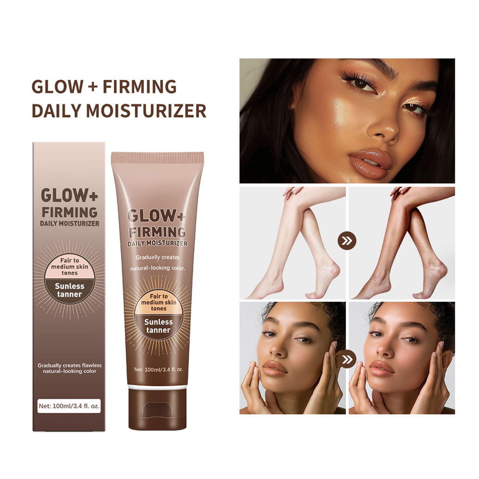 Self Tanning Lotion Natural Formula | Streak-Free Finish | Long Lasting ...