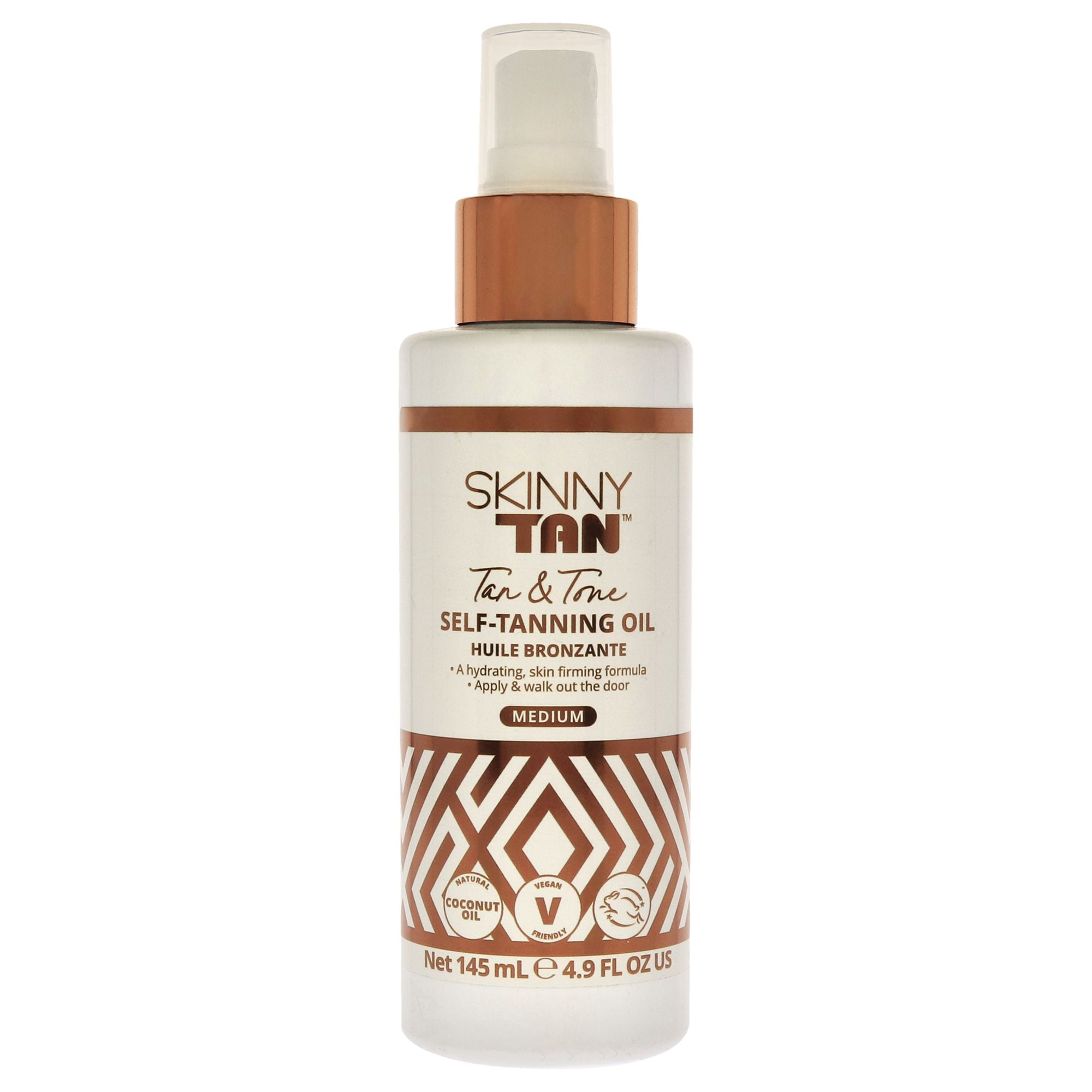 Self-Tanning Oil - Medium by Skinny Tan for Women - 4.9 oz OilWomen4.9 ...