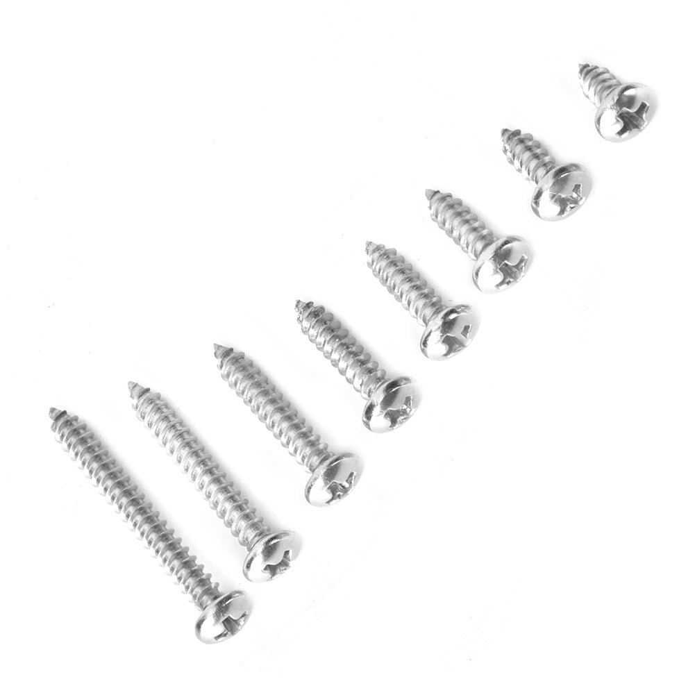 Self Tapping Screw M3.5, 200 Pcs Stainless Steel Pan Head Self-Drilling ...