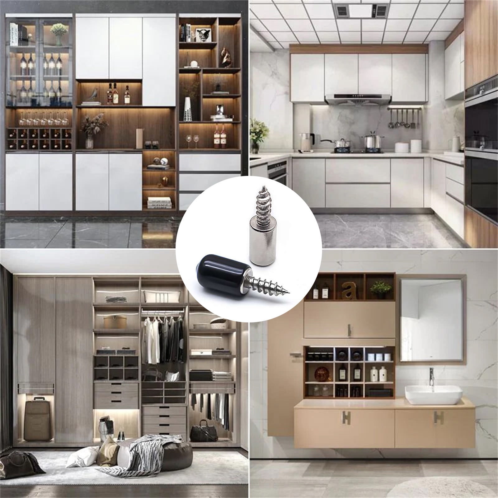 Self-Tapping Screws, Cabinet Laminate Support, Heavy-Duty Steel ...