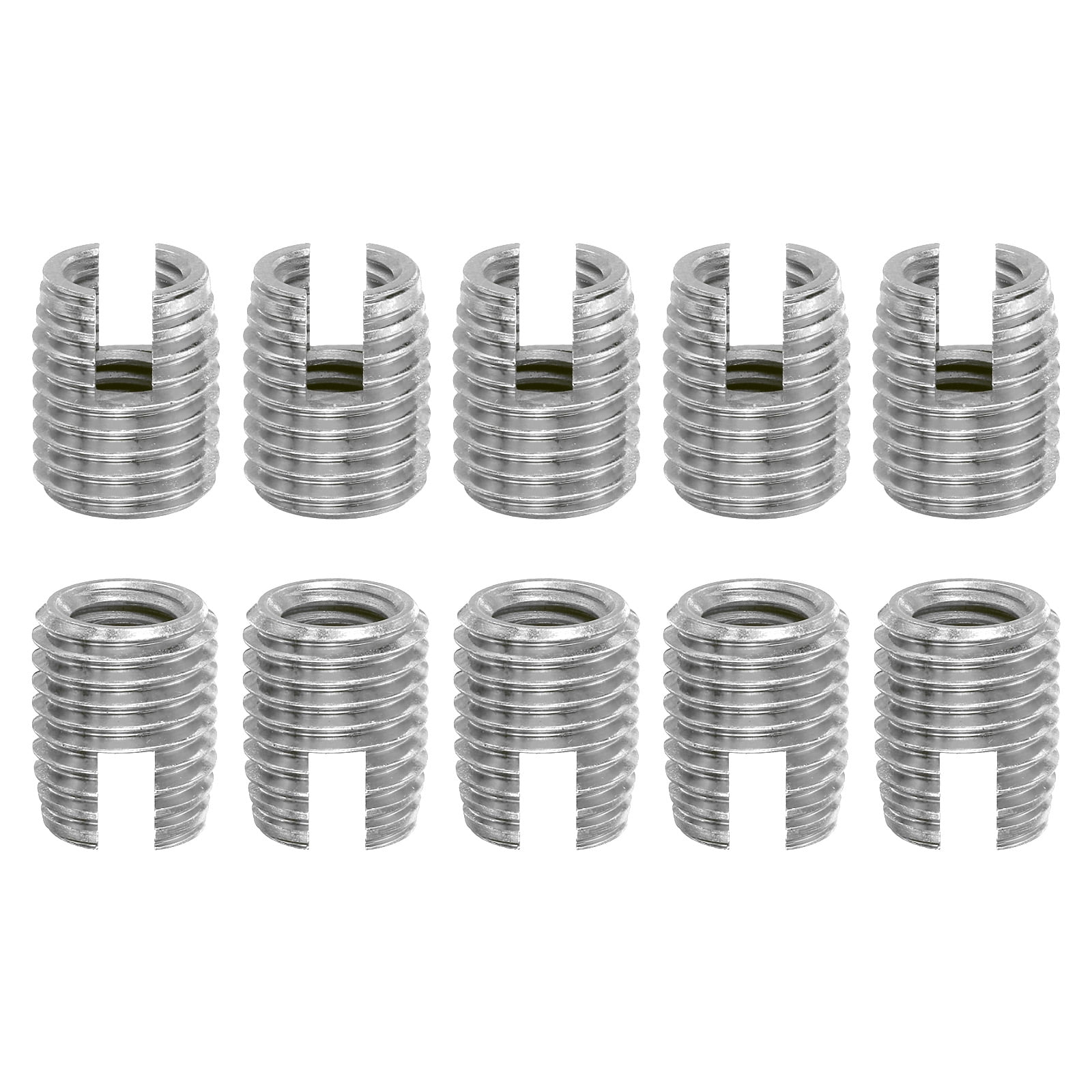 Self Tapping Threaded Inserts, 15Pack Inner M8 M12x15 303 Stainless ...