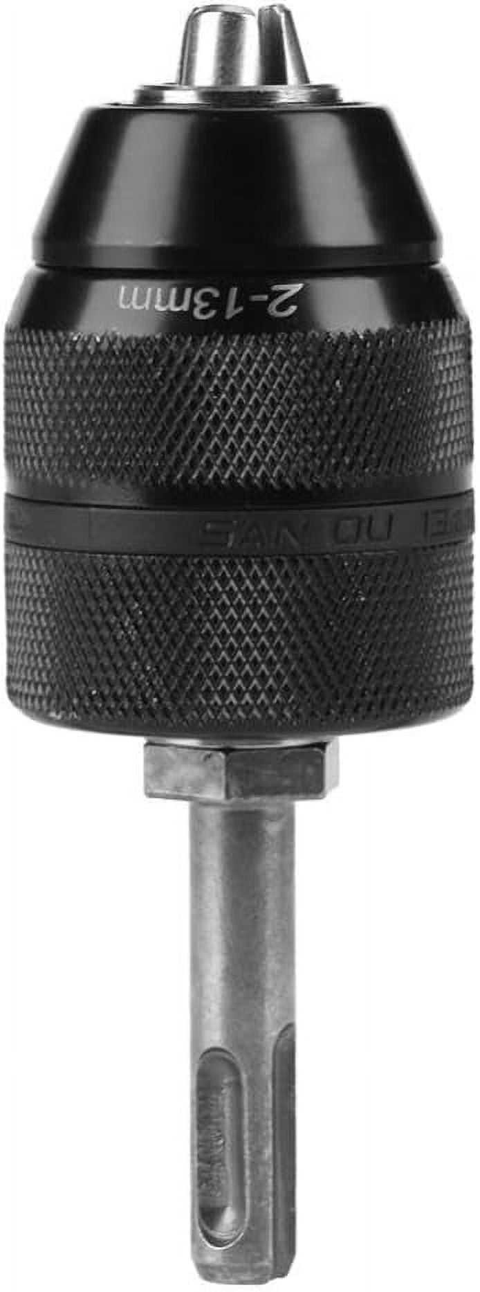 Self-Tightening Keyless Drill Chuck, Chrome Vanadium Steel with Quick ...