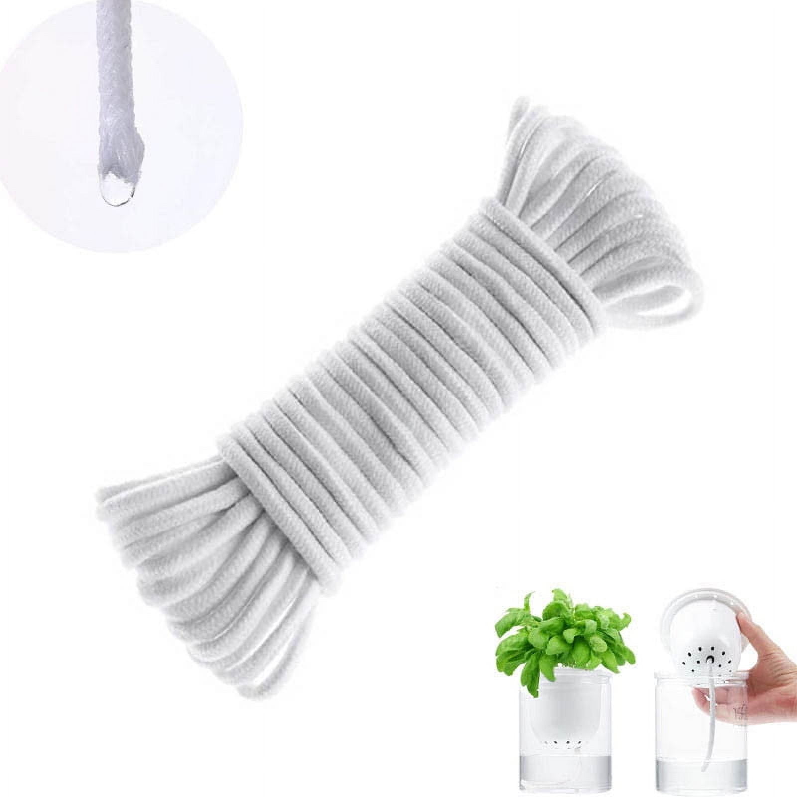 Self Watering Capillary Wick Cord Vacation Watering DIY Hydroponic ...