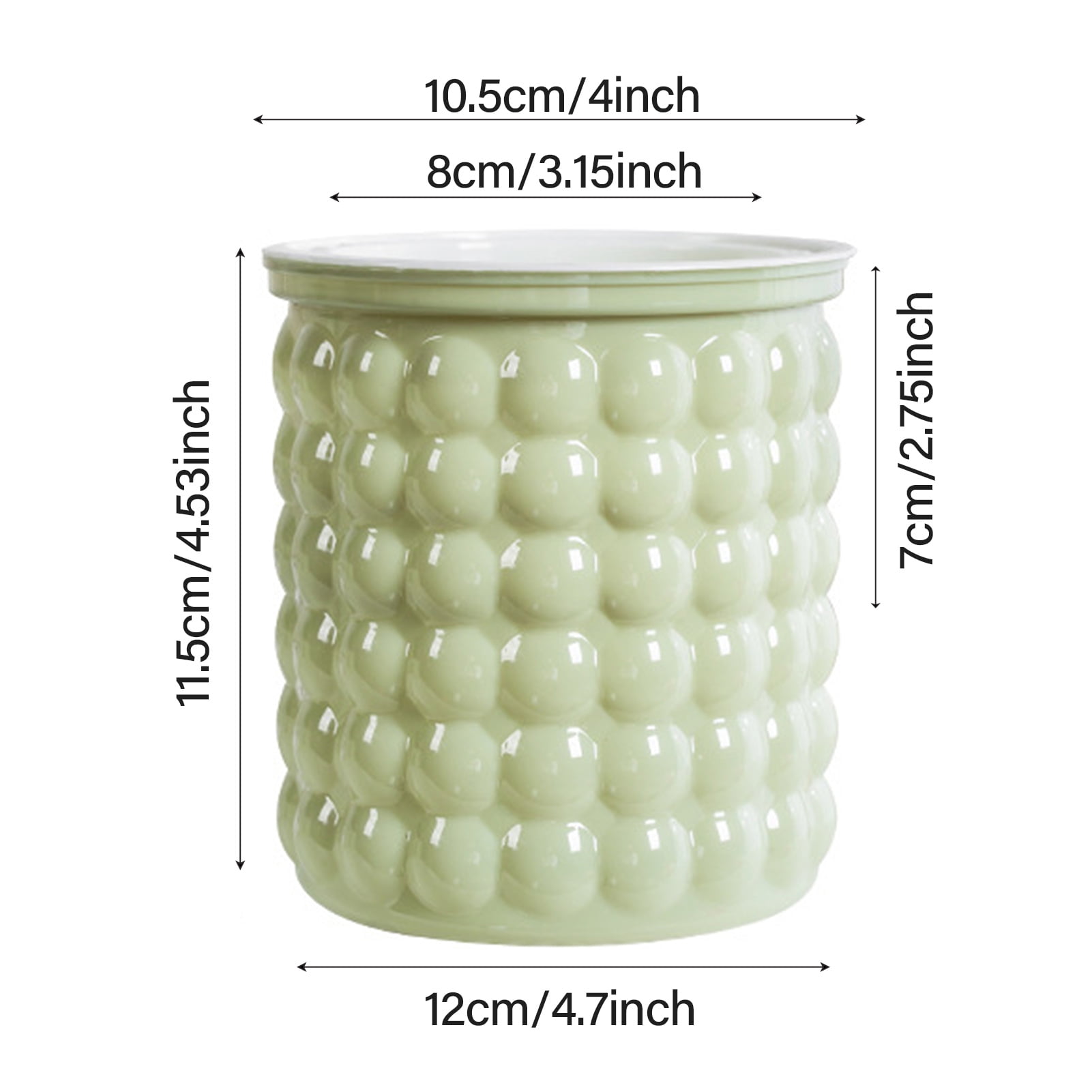 Self Watering Flower Pot Fish Tank Transparent Plastic Plant Pots Mini ...