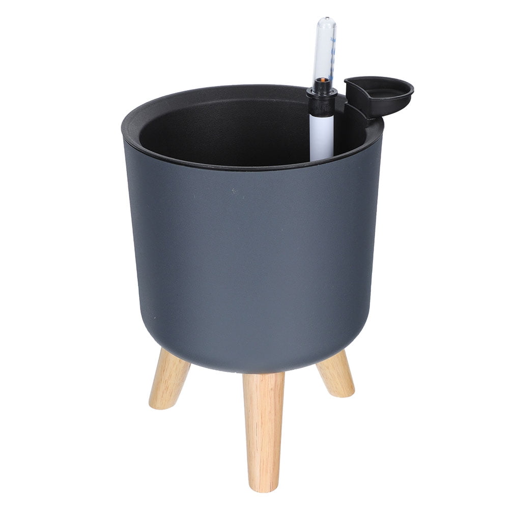 Self-priming Flower Pot Wicking Planter Pots System Indoor with Stand ...