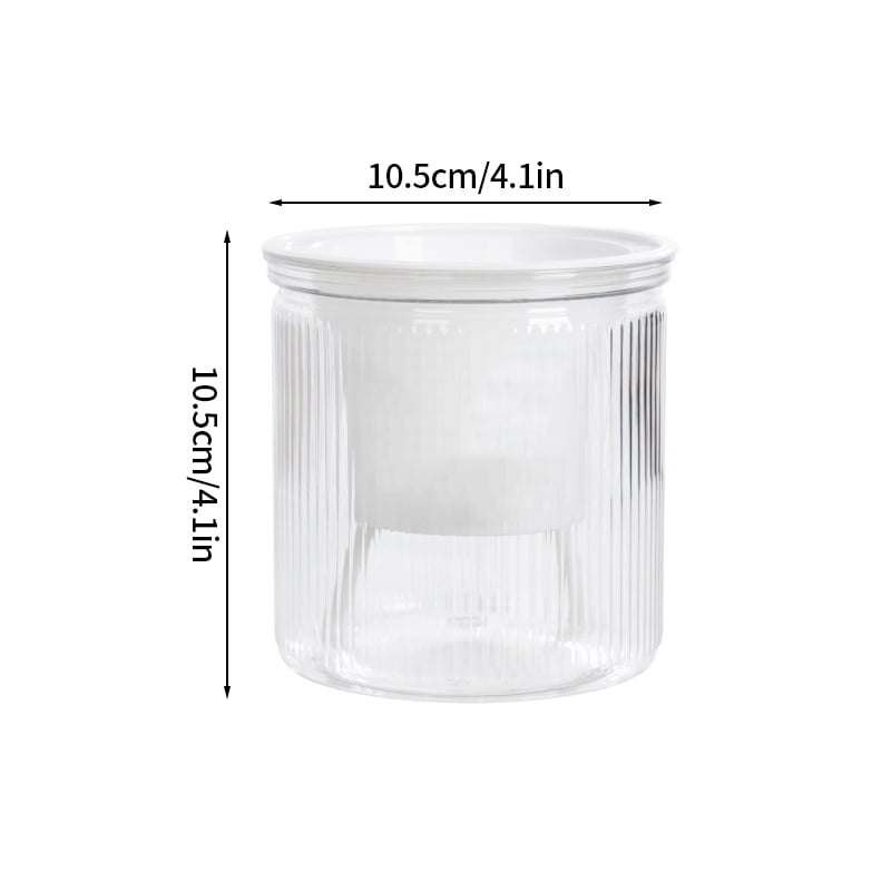 Self Watering Flowerpot Plastic Hydrotonics Plant Pot Double Layer ...