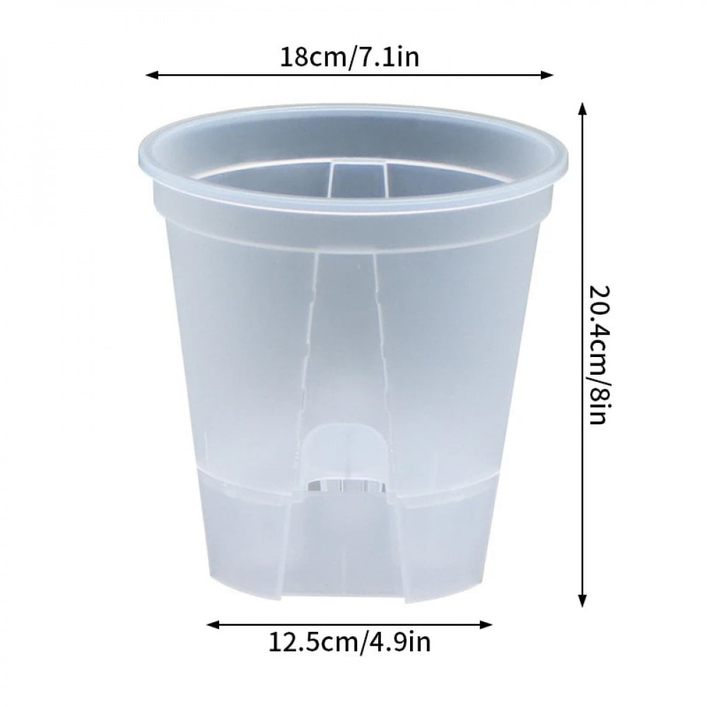 Self Watering Plant Pot Water Storage Flower Pots Garden Lazy Plant Pot ...