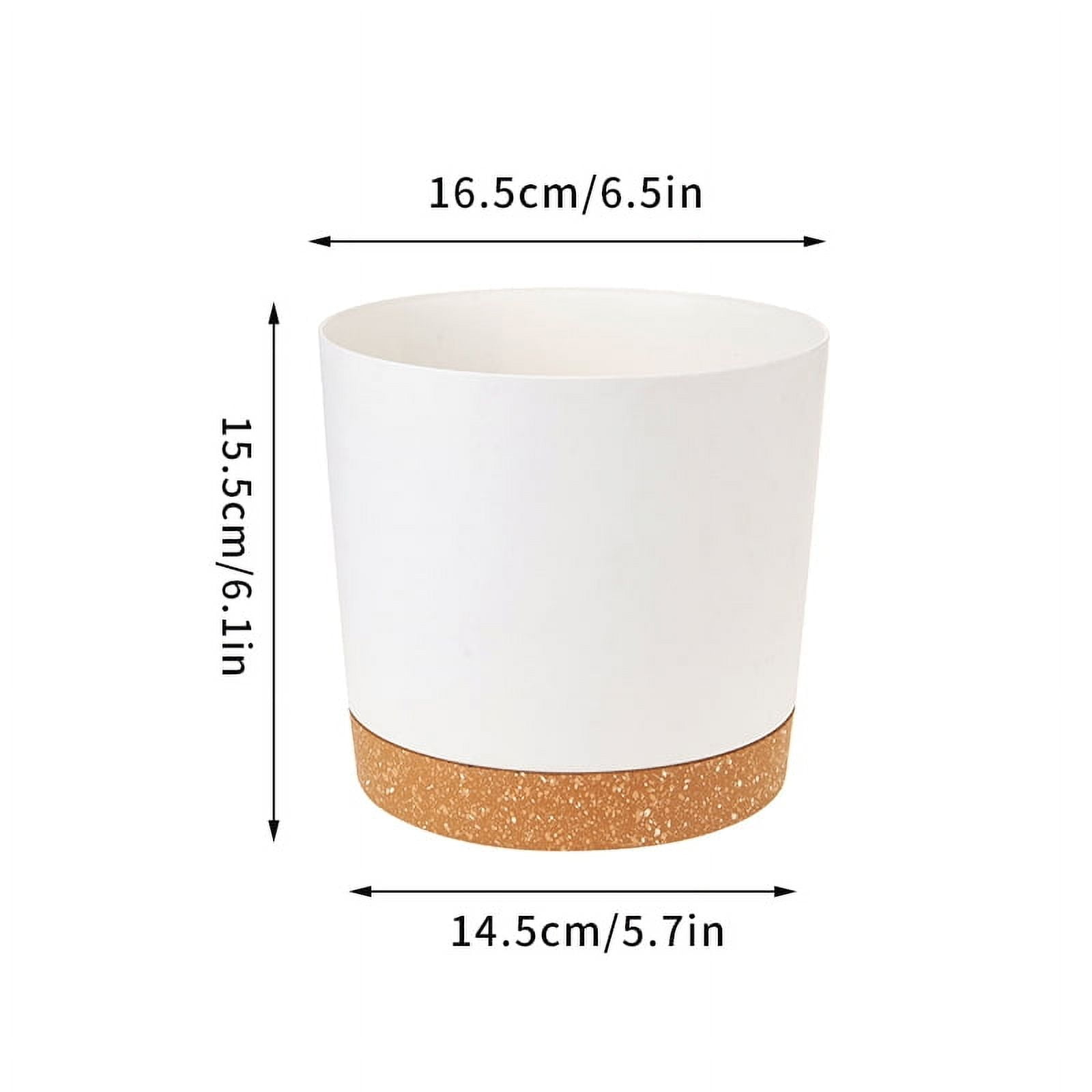 Self Watering Plant Pots Automatic Plastic Flowerpot Bottom Watering ...