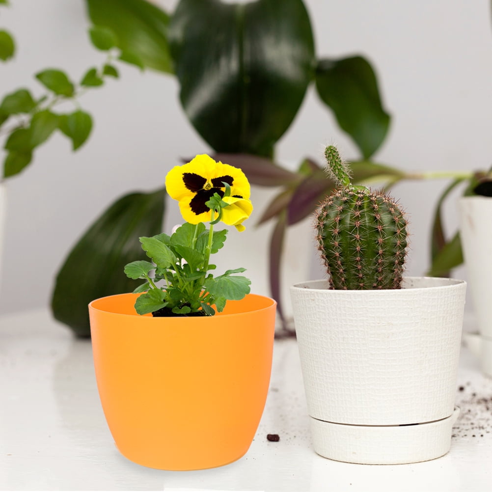 Self Watering Planter Box Garden Self Watering Planter With Water Level ...