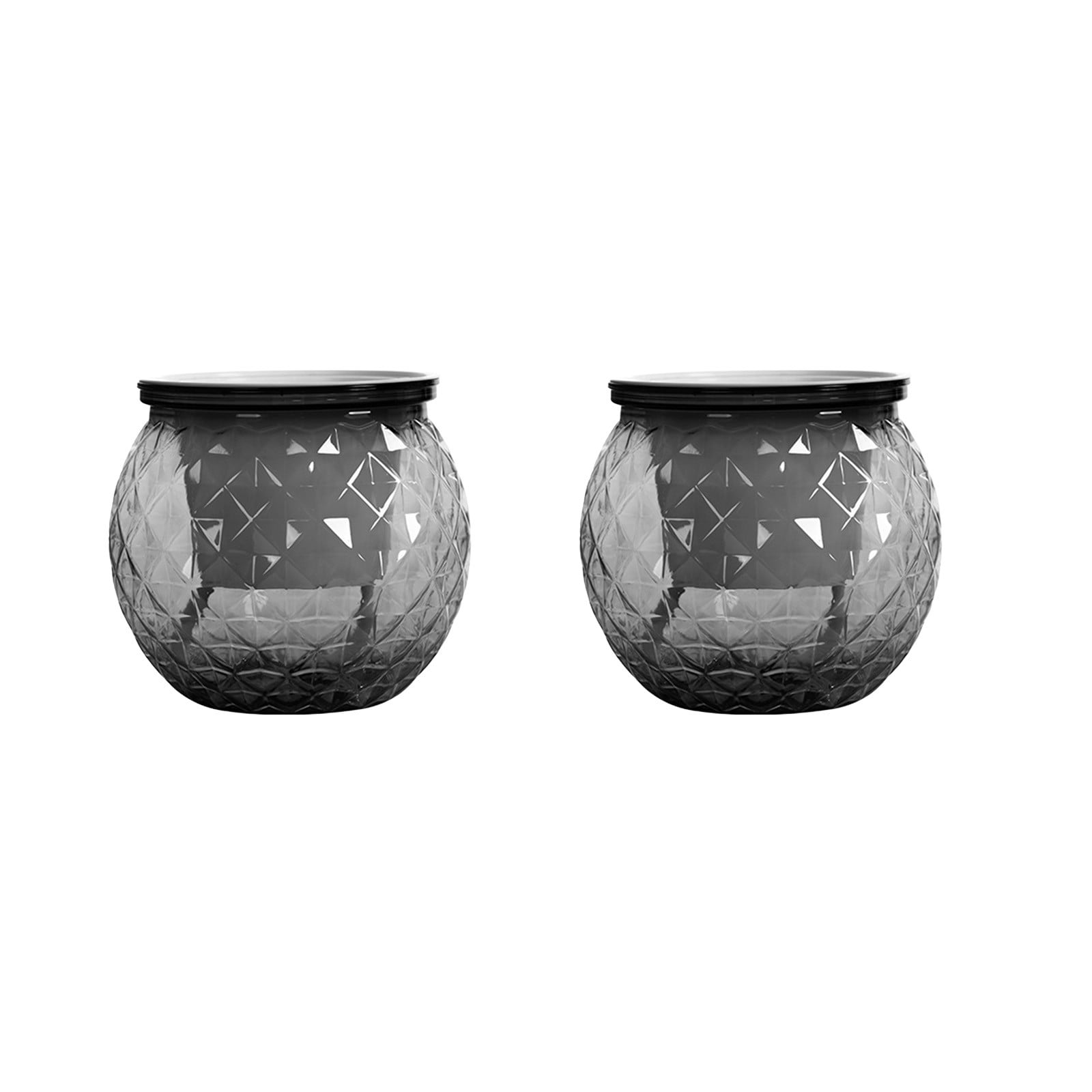Self Watering Pot for Indoor Plants Clear Glass Planter Small Plant Pot ...