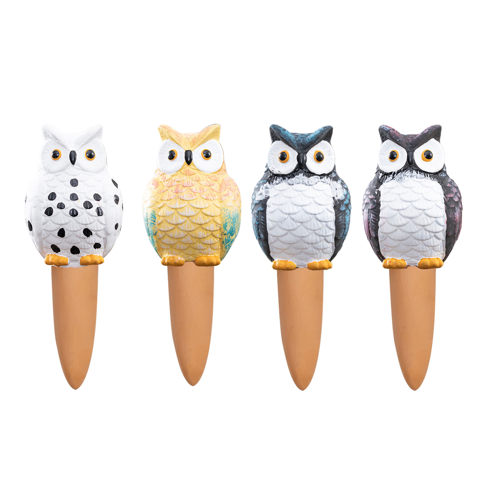 Self Watering Spike Frog Shaped Plant Watering Balls Irrigation Clay ...