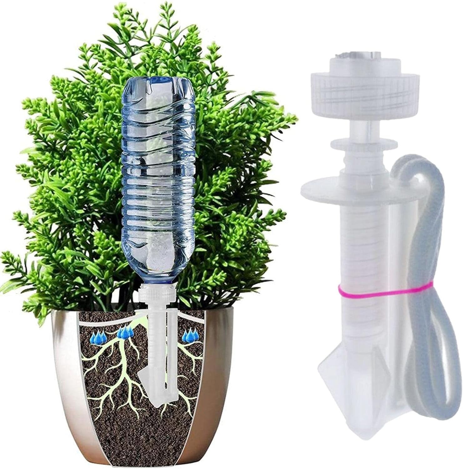 Self-Watering Tips, Pack of 5 Self-Watering Devices, Automatic Watering ...