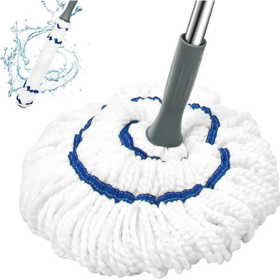 Self Wringing Floor Cleaner with 52.5 Inch Long Handle, Heavy Duty Wet ...