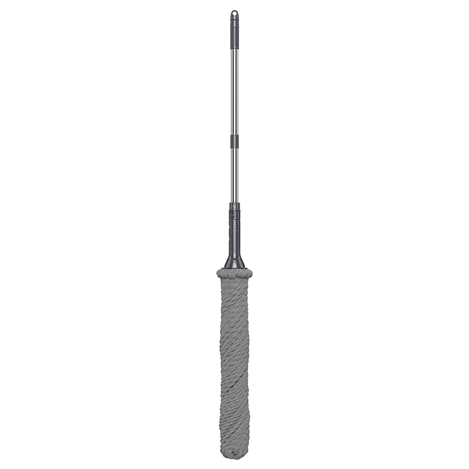 Self Wringing Twist Mop Stainless Steel Fiber Rope Easy Squeeze Floor ...