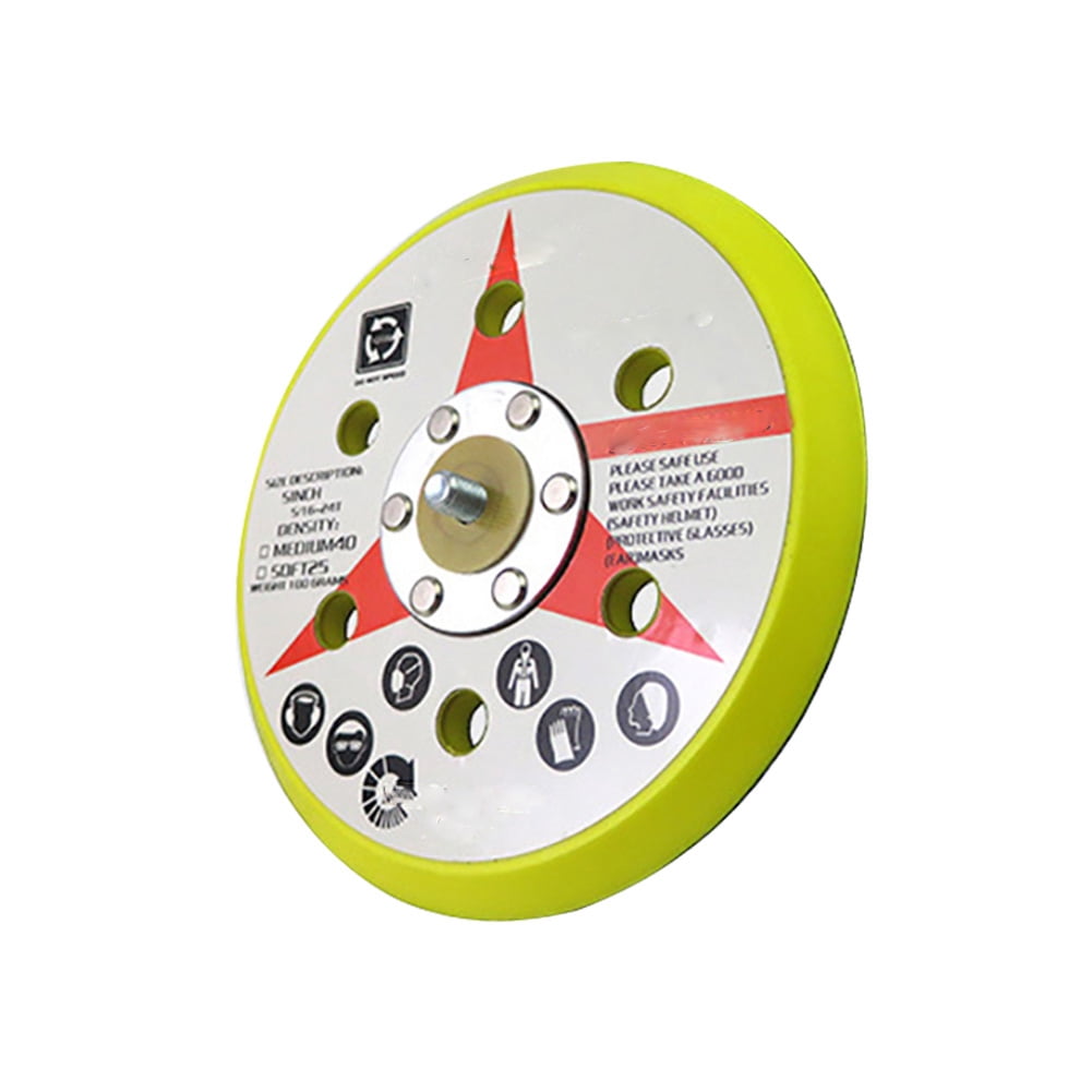 Self-adhesive Abrasive Polishing Pad for Grinding & Finishing 5 Inch ...