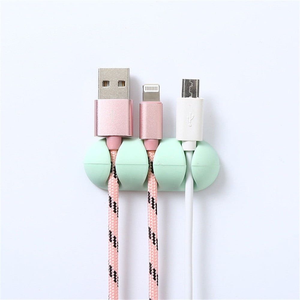 Self-adhesive Cable Clips for Desk Cord Management, 2-pack Usb ...