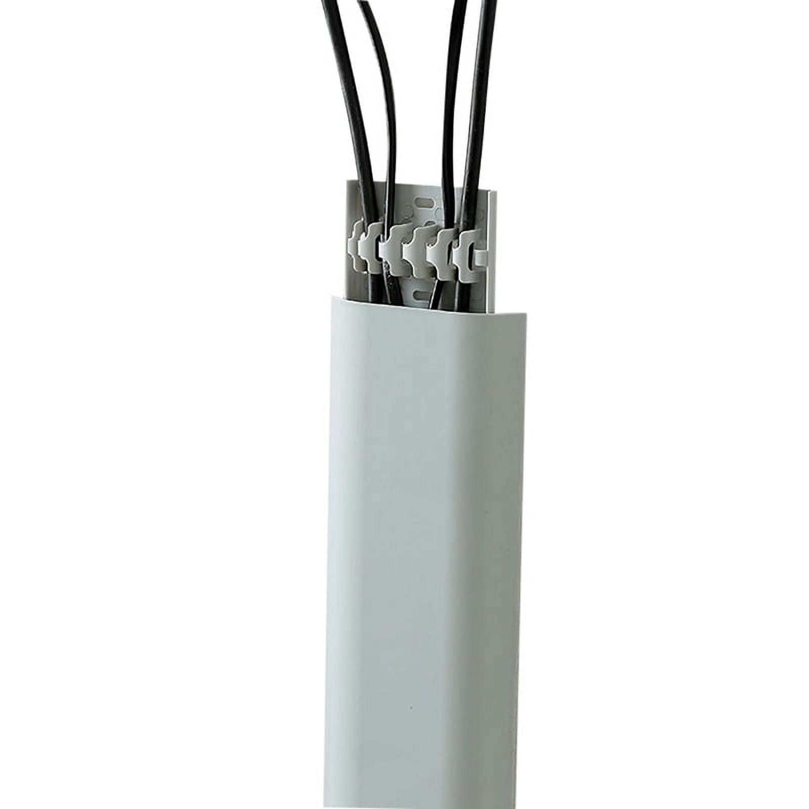 Self-adhesive Cable Cover Wall Mount Wire Management Holder Organizer ...