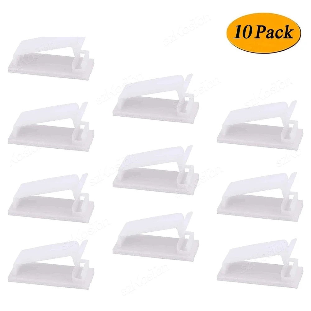 Self-adhesive Cable Organizer Cable Clamp Clips Holder Clamp Management ...