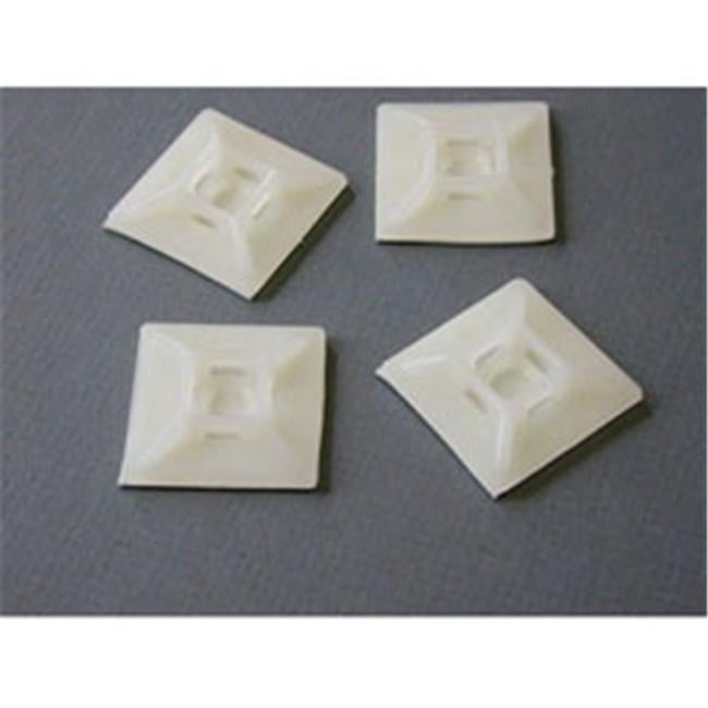Self-adhesive Cable Tie Mounts - Pkg. of 100 - Walmart.com