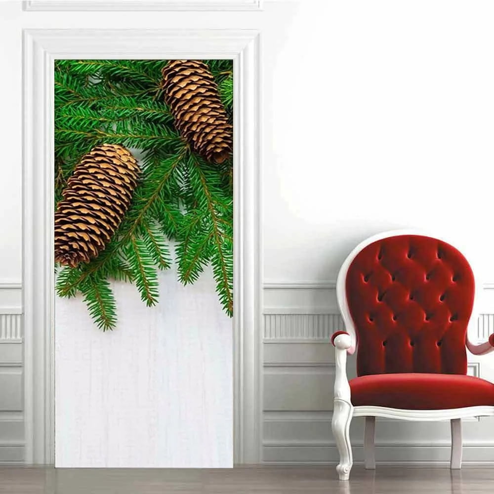 Self-adhesive Door Sticker Waterproof Wallpaper Love Sign DIY Door ...