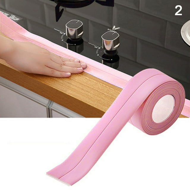 Self-adhesive Kitchen Ceramic Stickers Tape Pvc Wall Corner Line Sink ...
