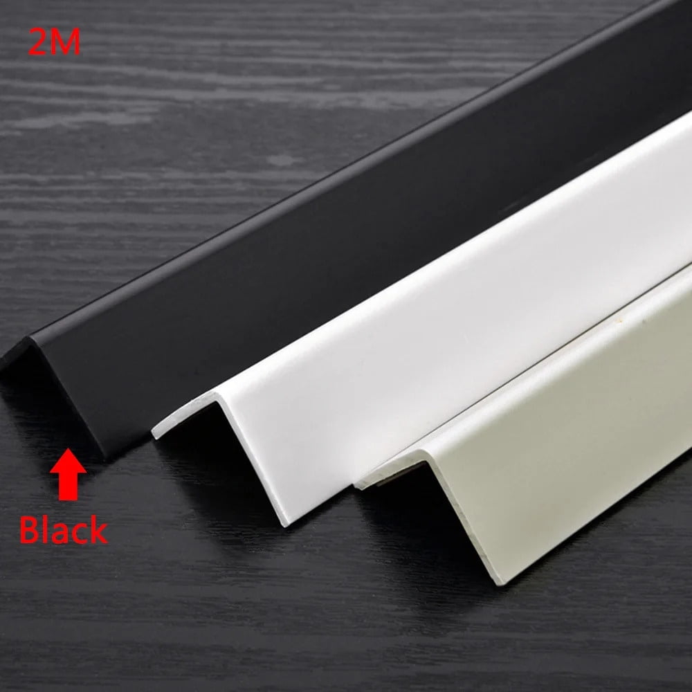 Self-adhesive Pvc Right-angle Strip for Home Decoration DIY Corner ...