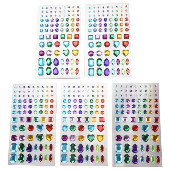 Self-adhesive Rhinestone Sticker Bling Craft Jewels Crystal Gem ...