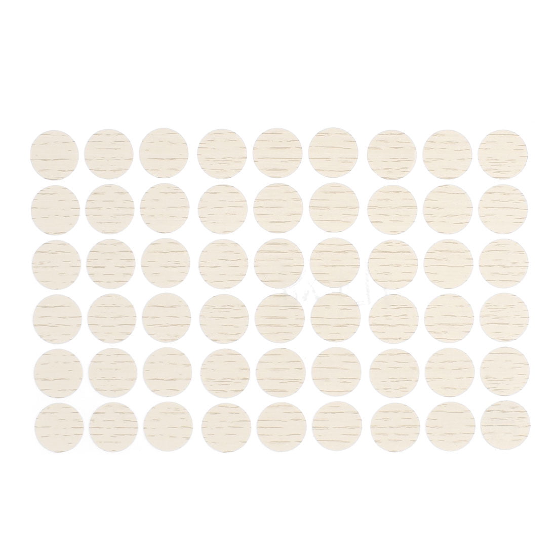 Self-adhesive Screw Covers Caps Stickers Beige 54 in 1 for 21mm Hole ...