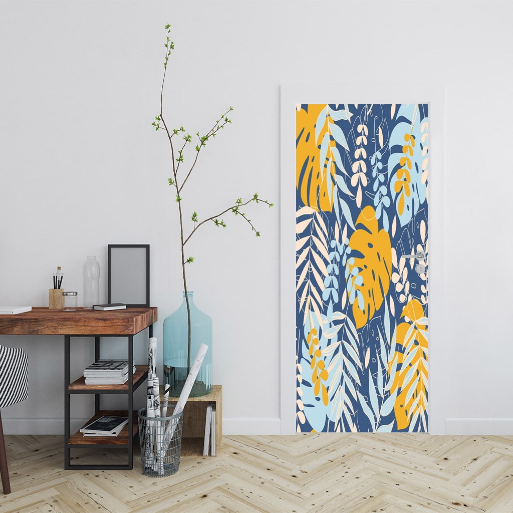 Self-adhesive Vinyl Stickers Doors Abstract Universe Space Printed Home ...