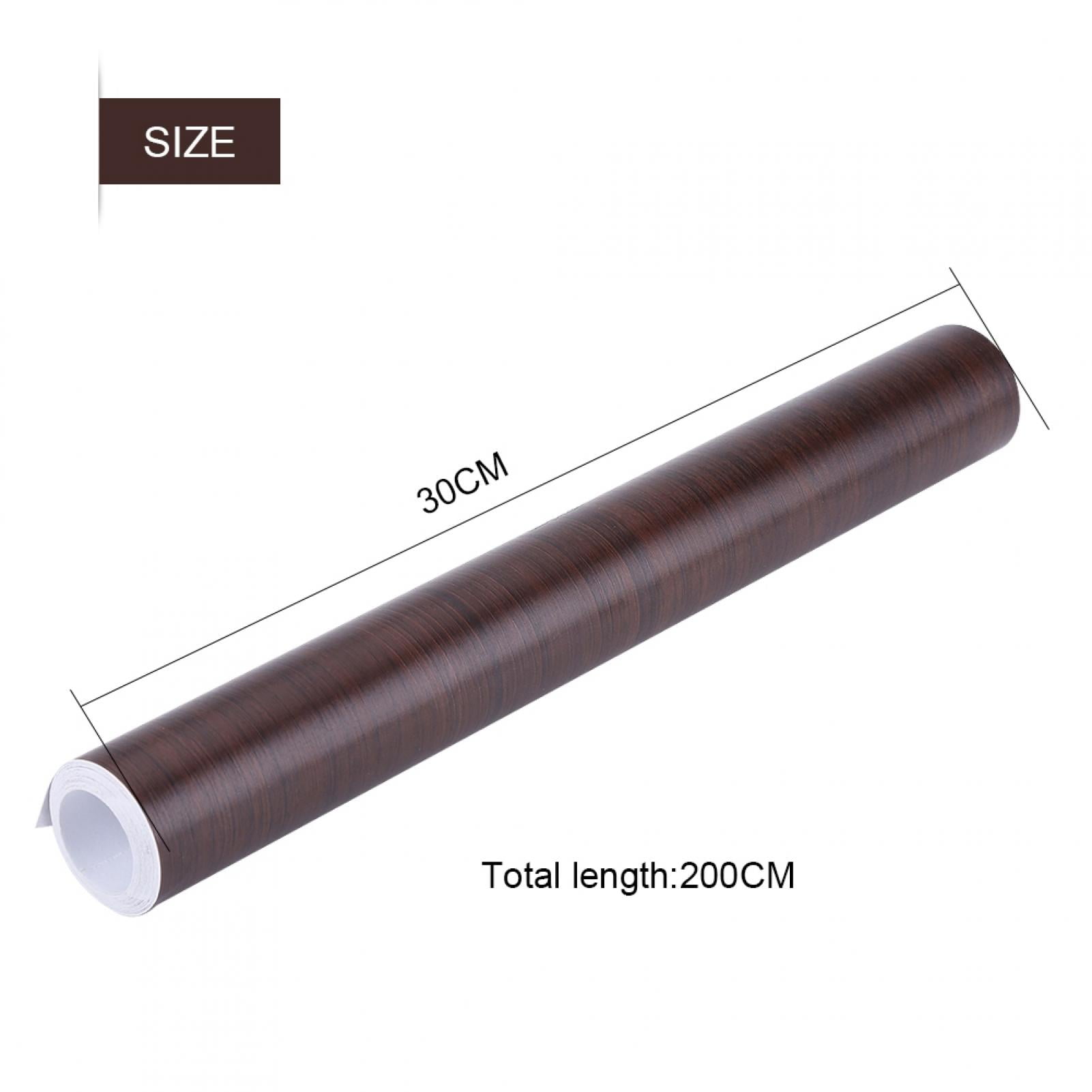 Self adhesive Wood Grain Textured Car Interior Film Panel Wrap Stickers ...