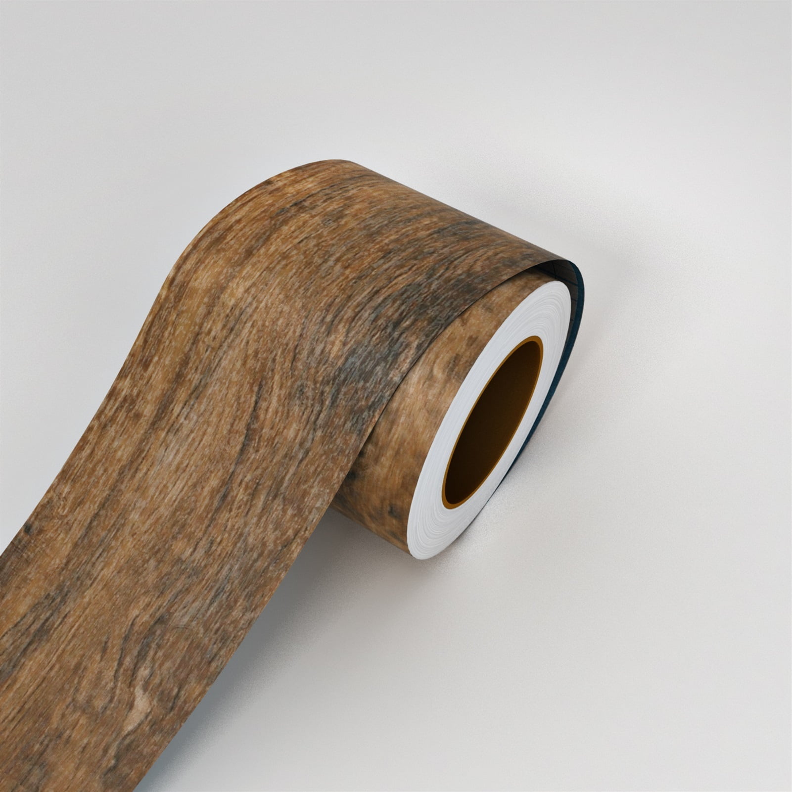 Self-adhesive Wood Grain Waist Line Wallpaper Waterproof PVC Wall ...