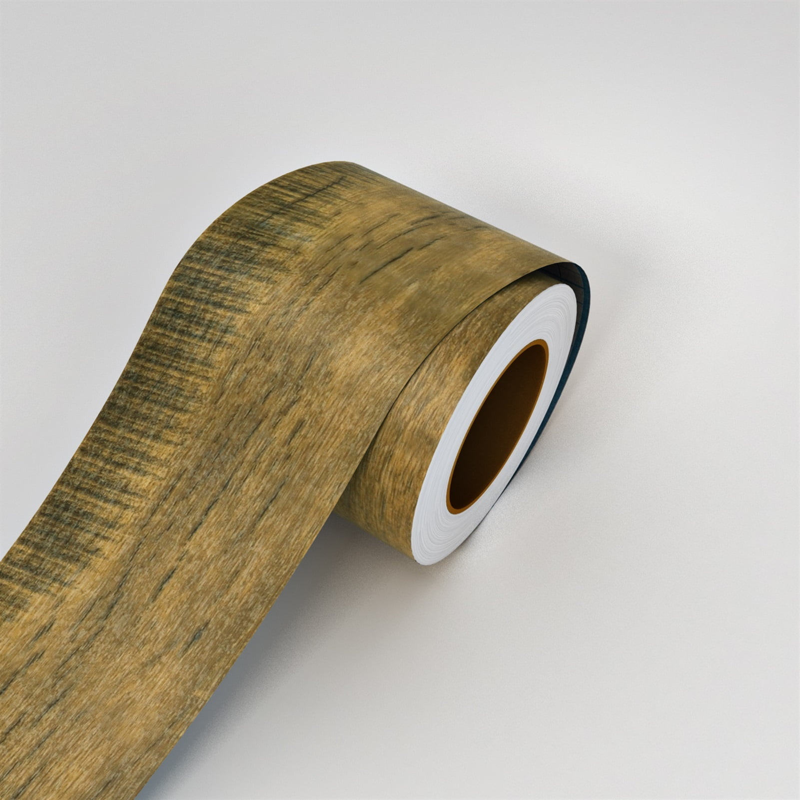 Self-adhesive Wood Grain Waist Line Wallpaper Waterproof PVC Wall ...