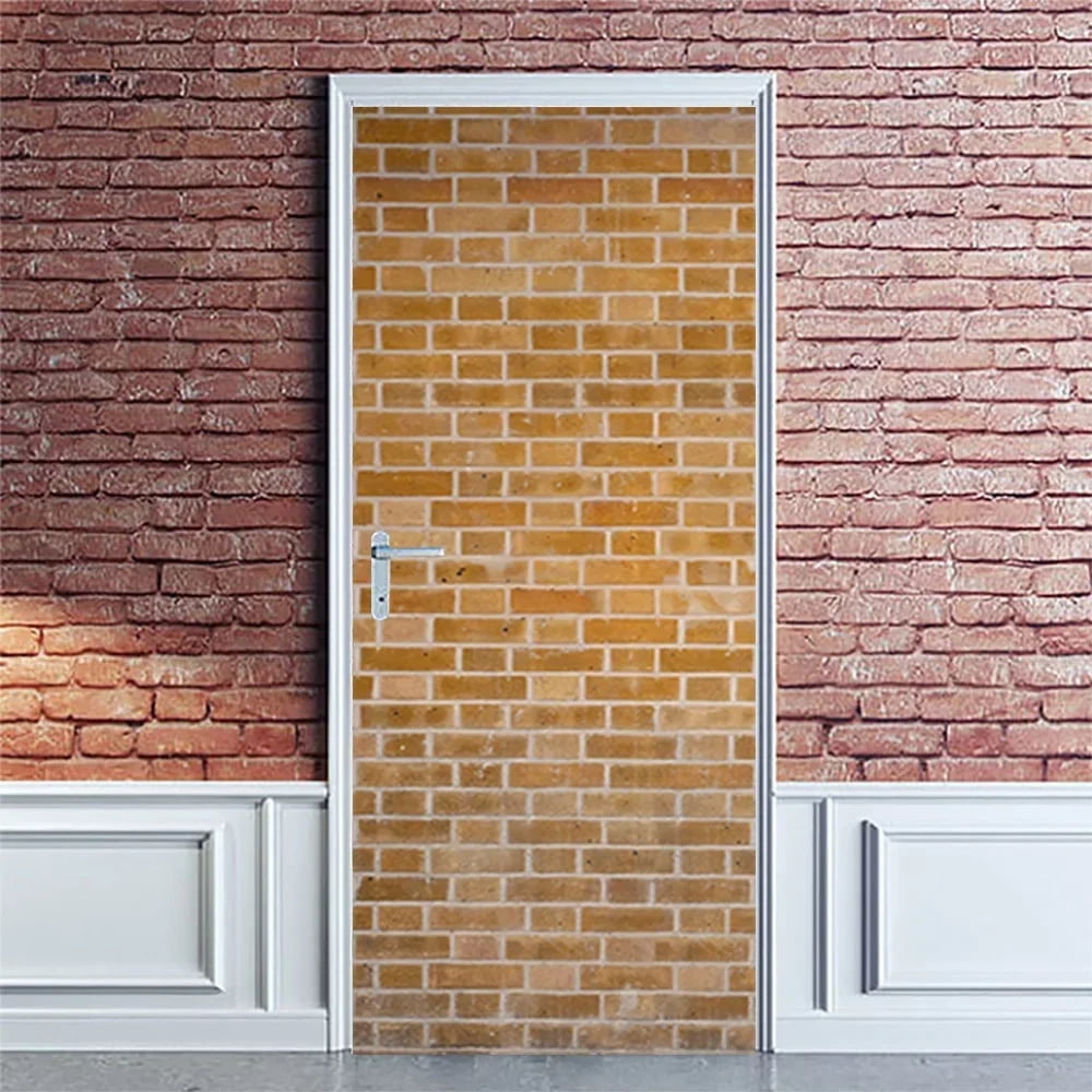 Self-adhesive rative 3d Door Stickers Removable Landscape Romantic Wall ...