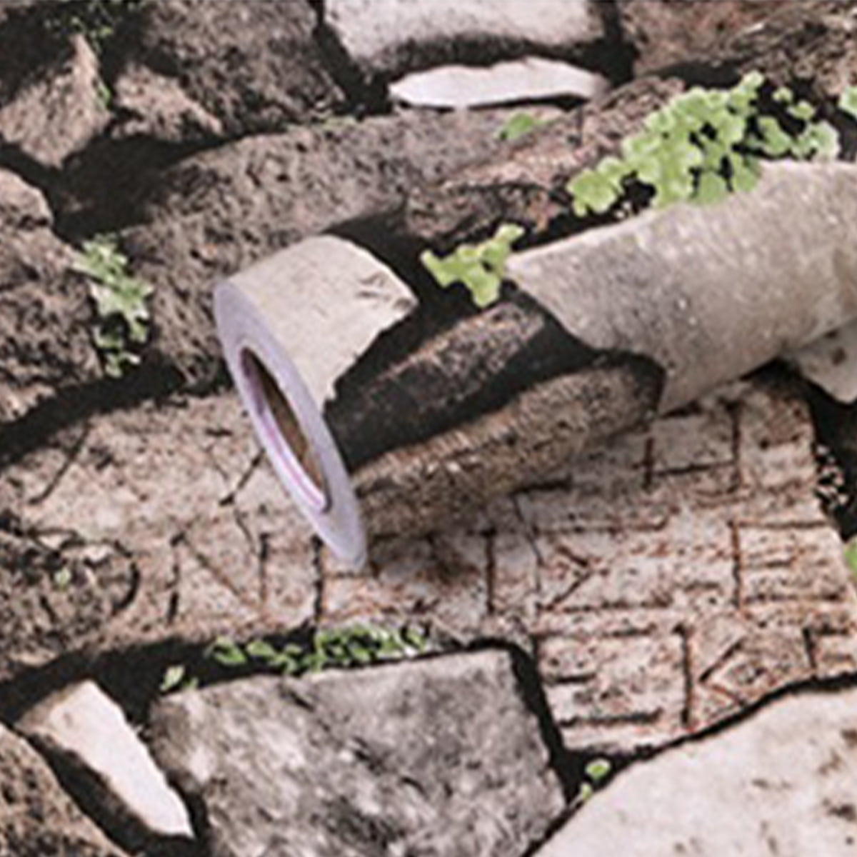 Self-adhesive vinyl rock stone wallpaper, kitchen backsplash, bathroom ...