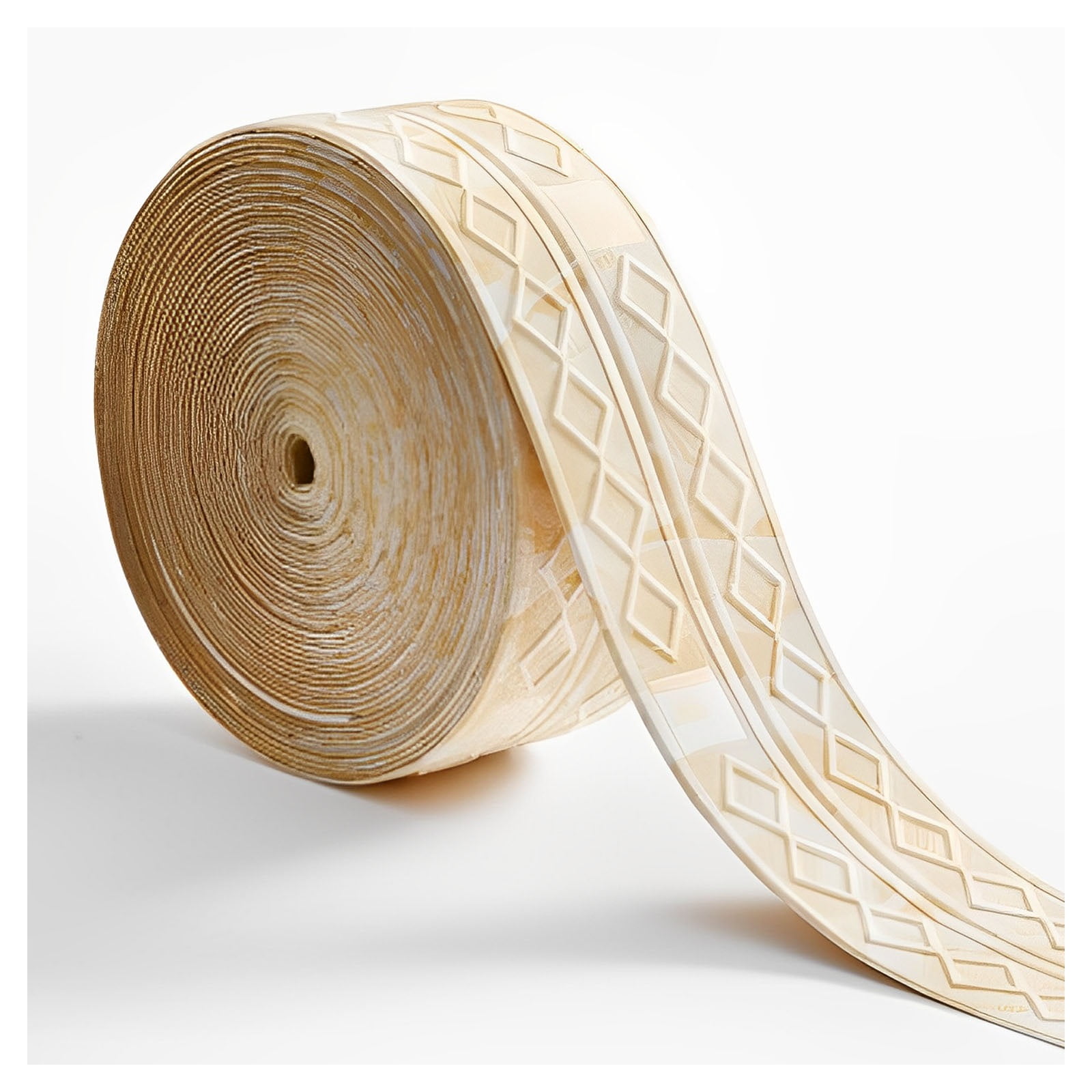 Self-adhesive wall border trim, 3D foam sticker waistline skirting ...