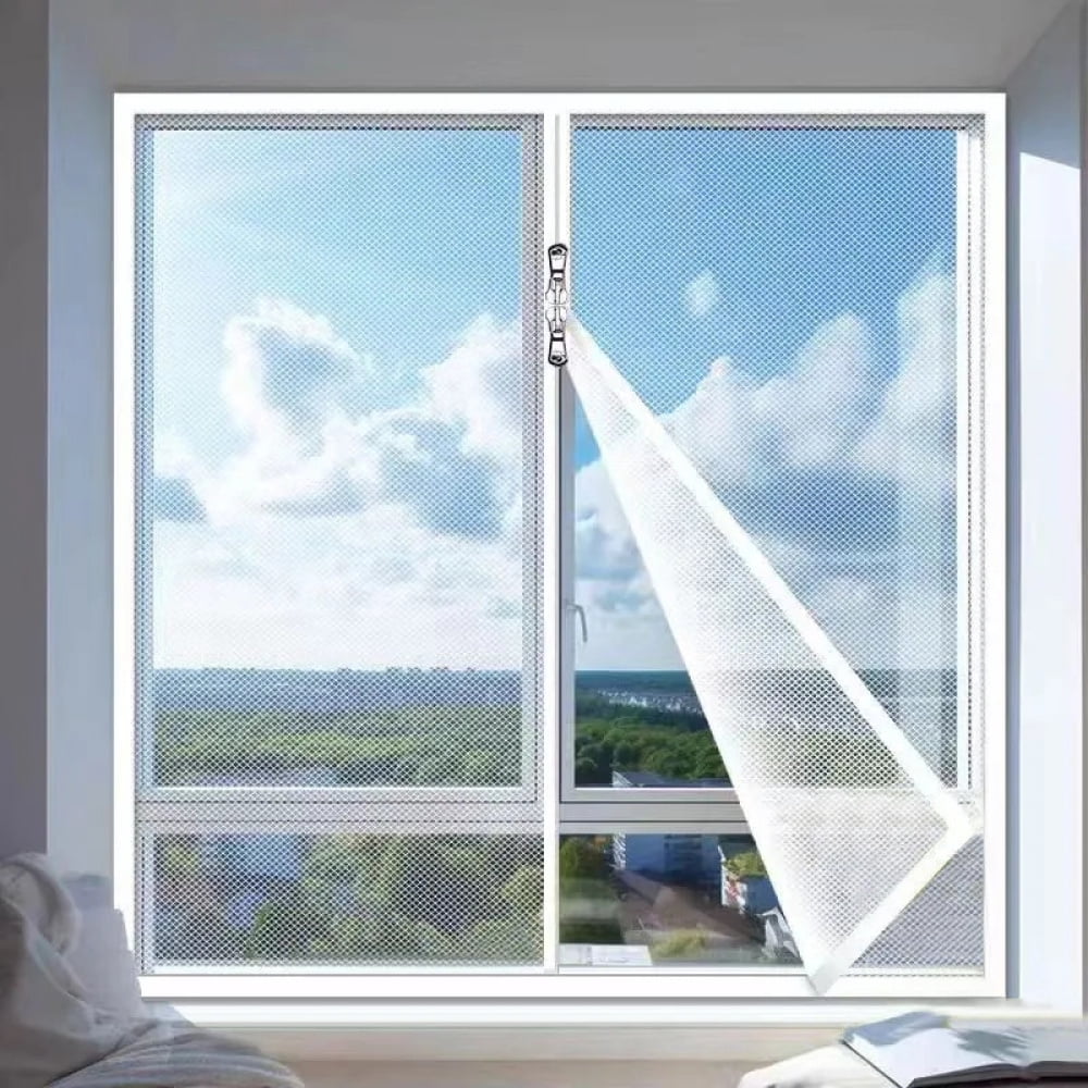 Self-adhesive zipper mosquito net,anti-mosquito net anti-mosquito ...