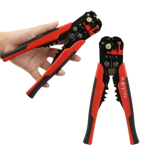 Self adjusting wire stripper! Multi Functional Automatic Wire Stripper Network Tool Pliers Wire ...