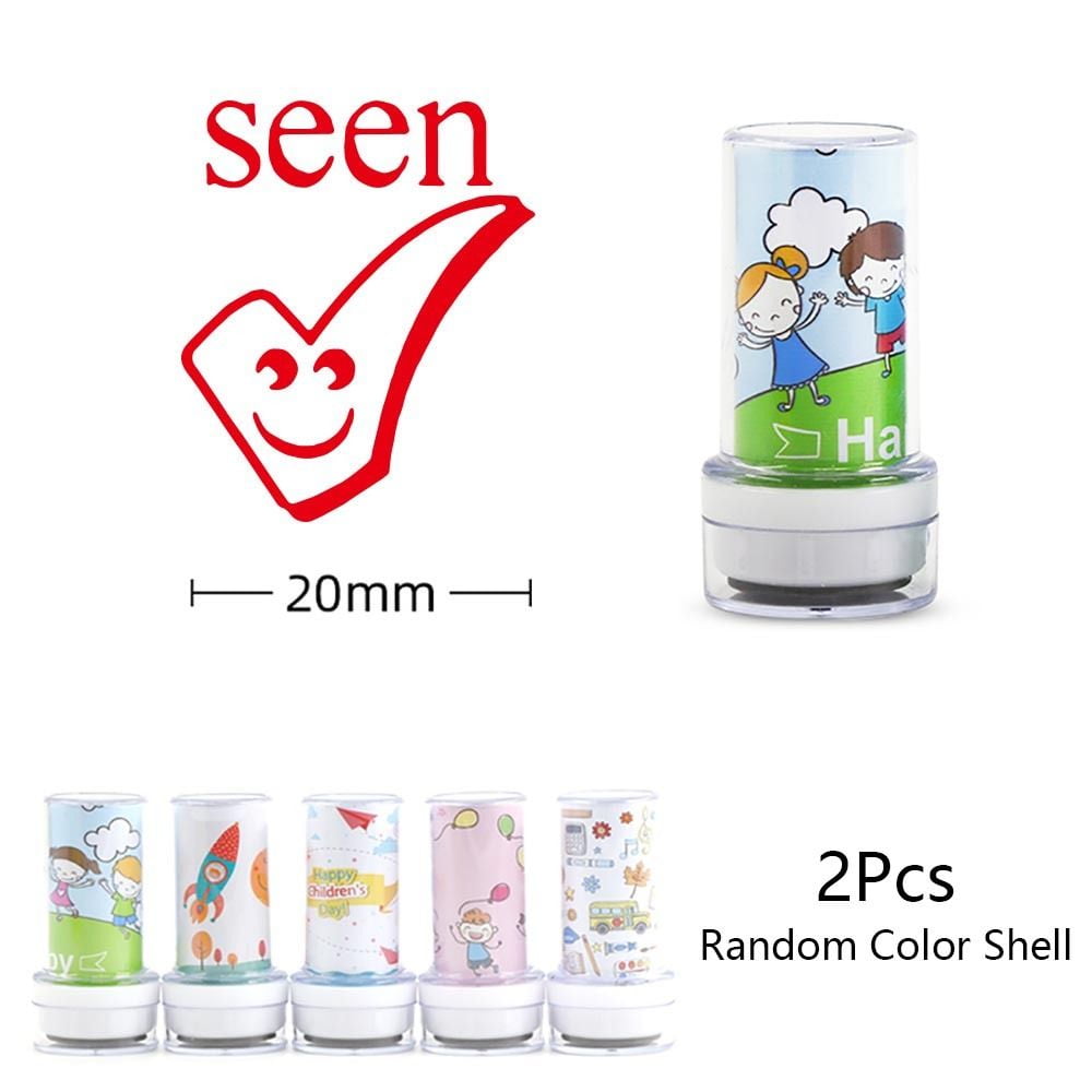 Self-ink English Children Toy Stamps Cartoon Stamps Scrapbooking ...