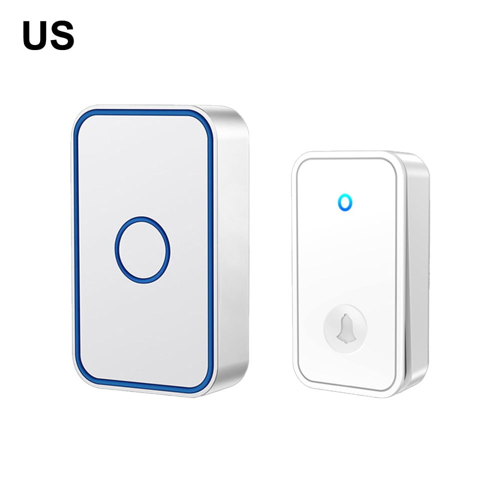 Self-powered Wireless Doorbell Waterproof Outdoor Radio Bell Cordless ...