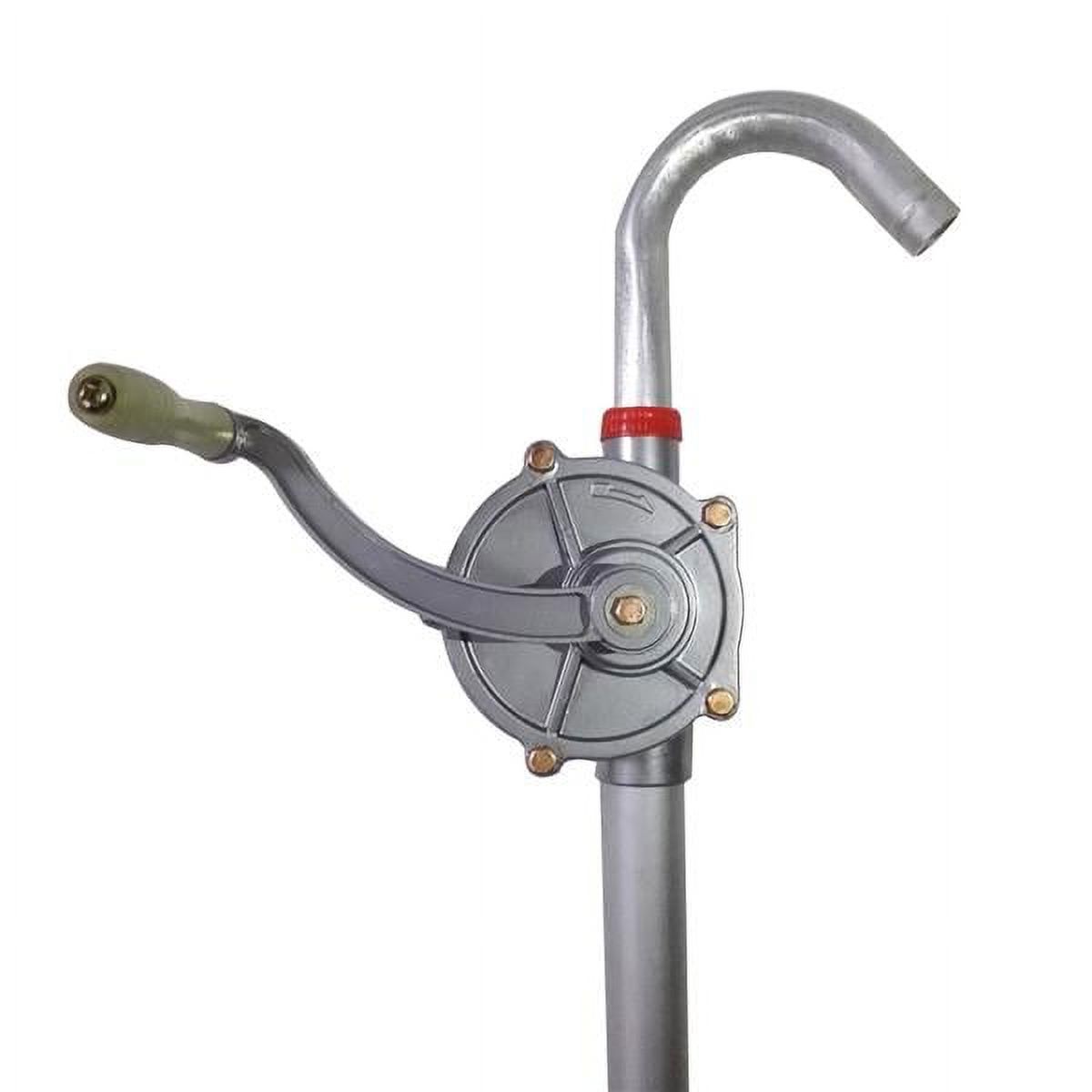 Self-priming Dispenser Fuel Hand Pump Hand Crank Aluminum Alloy Rotary ...